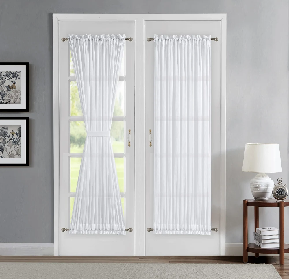 Buy Sheer Curtains for French Doors | Custom Designs